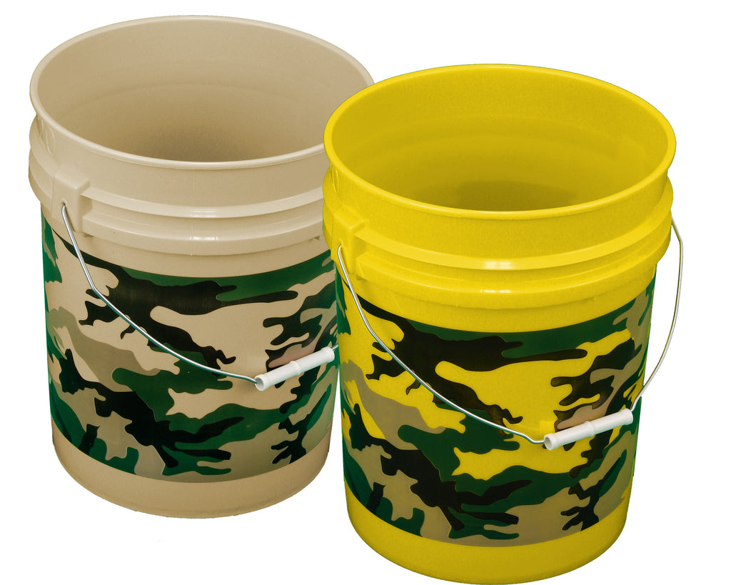 5 Gallon Camo-Printed Bucket – TankBarn